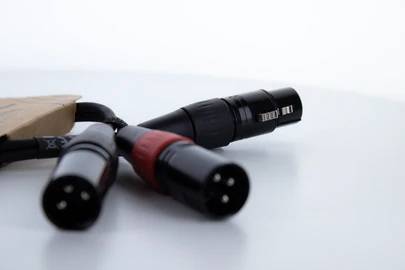 Cordial 3-polna XLR Y-adapter 0,30 m crna XLR utičnica 3-polna