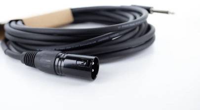 Cordial 3-polni XLR priključni konektor crna XLR utikač 3-polni audio 6,3 mm (mono) 3363965
