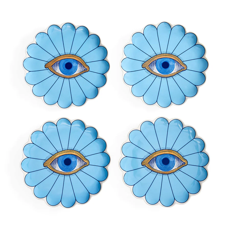 Tacna // „Fleur Blue“ // set od 4