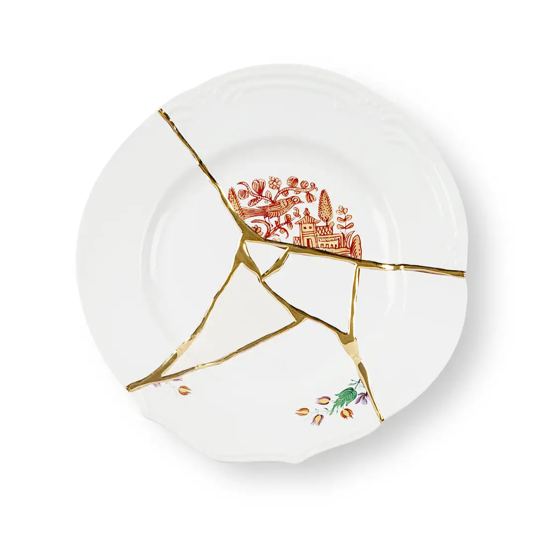 Tanjir za večeru // „Kintsugi 01“ – set od 2