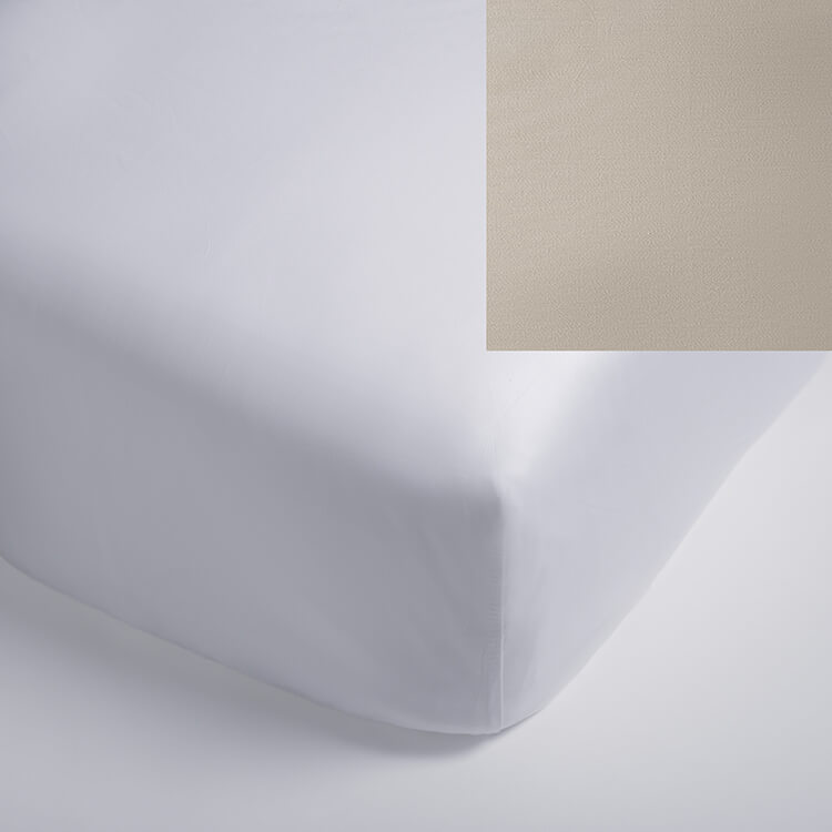 Čaršav sa lastišem // „Lounge“ – Beige dune