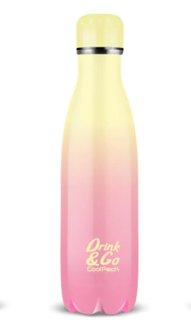 COOL PACK termo flaša GRADIENT PEACH 500ml