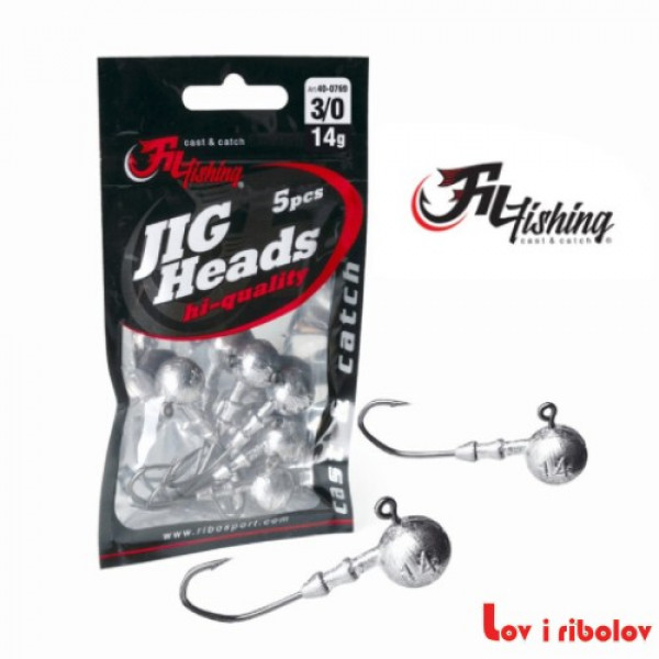 Dzig glava Fil 40-0714 2/0 8g 5kom
