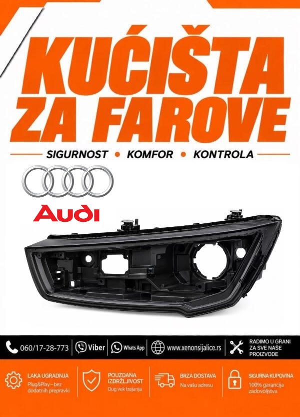 KUCISTE FARA AUDI A1 15-19 LED