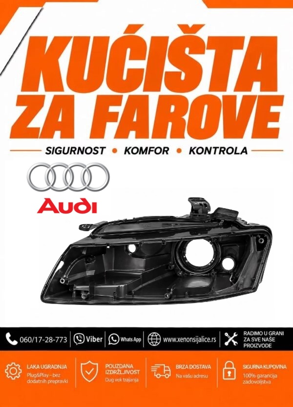 KUCISTE FARA AUDI A5 07-12 XENON