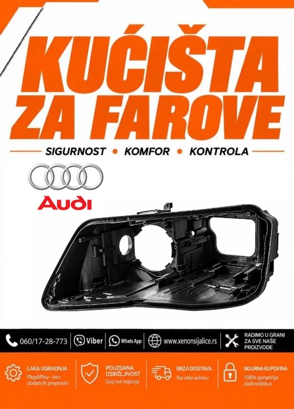 KUCISTE FARA AUDI A8 10-13 XENON