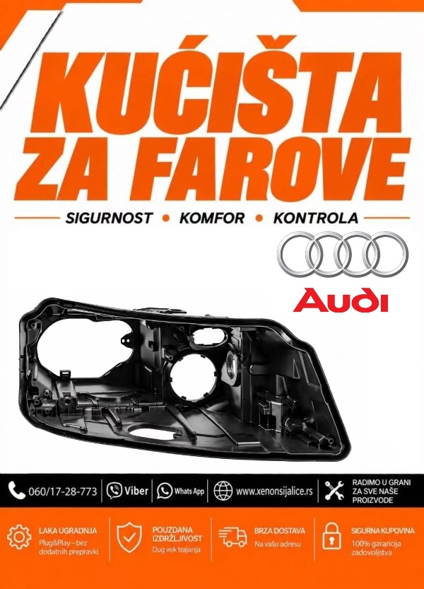 KUCISTE FARA AUDI A8 13-18 LED