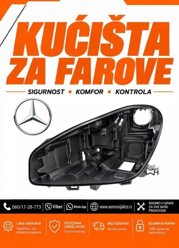 KUCISTE FARA MERCEDES B KLASA W246 14-18 LED