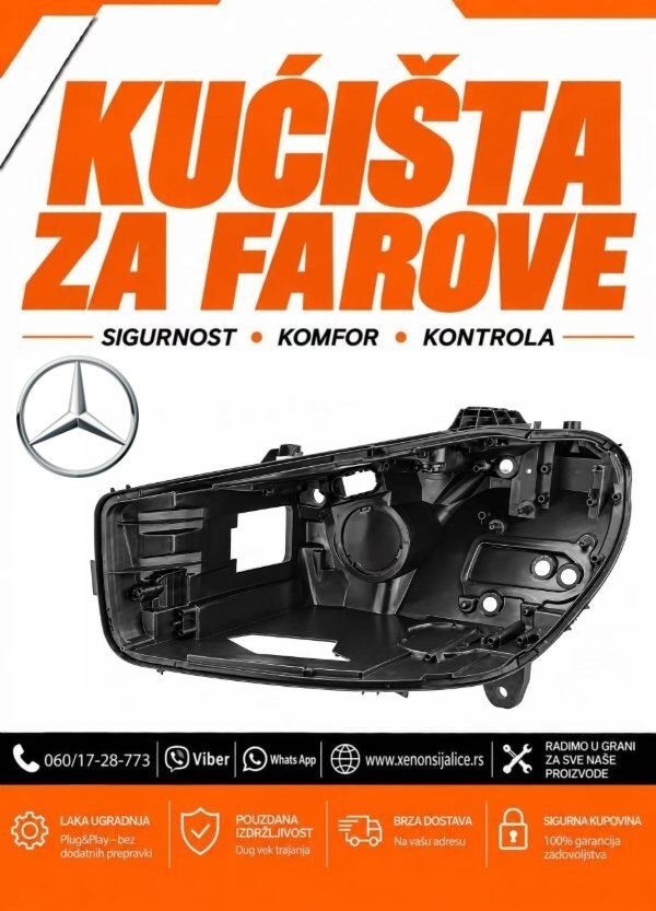 KUCISTE FARA MERCEDES C KLASA W206 21-25 LED