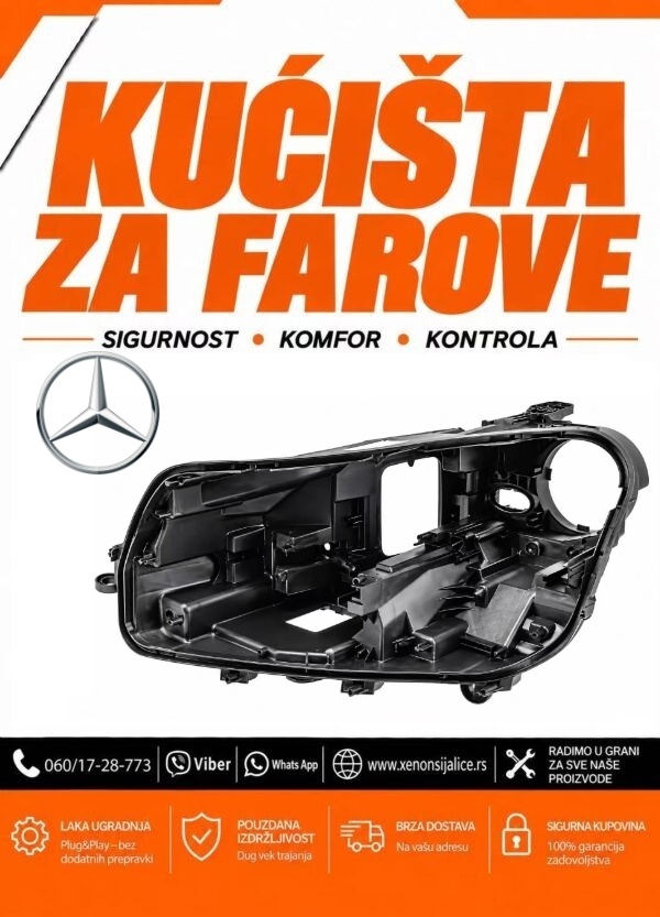 KUCISTE FARA MERCEDES GLS X167 19-25 LED