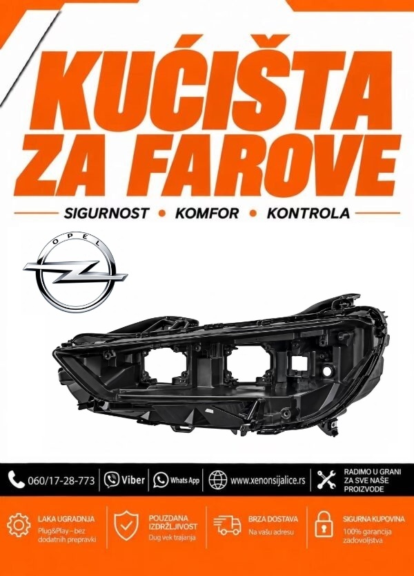 KUCISTE FARA OPEL INSIGNIA 20-22 LED