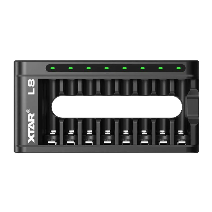 XTAR USB punjač AAA/AA Li-ion i Ni-MH akumulatora do 8 kom.