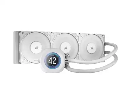 CORSAIR CPU Hladnjak Corsair NAUTILUS 360 RS LCD Liquid White, CW-9061034-WW