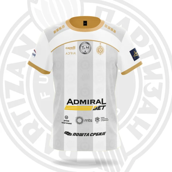 RK PARTIZAN DEČIJI DRES (BELI)
