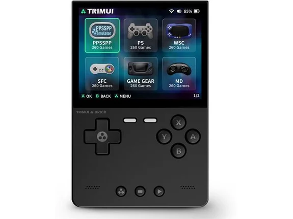 TrimUI Ručna konzola Brick 64 GB crna