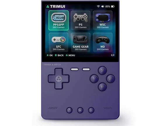 TrimUI Ručna konzola Brick 64 GB ljubičasta