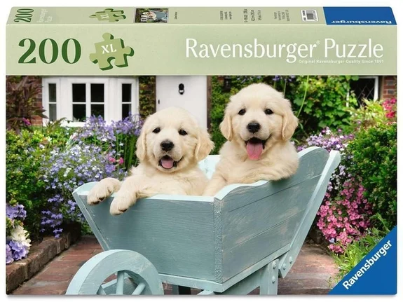 Ravensburger Puzzle za decu Zlatni retriver 200 delova 8+