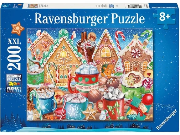 Ravensburger Puzzle za decu Slatki Božić 200 delova 8+