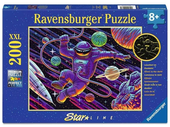 Ravensburger Puzzle za decu Avantura u svemiru 200 delova 8+
