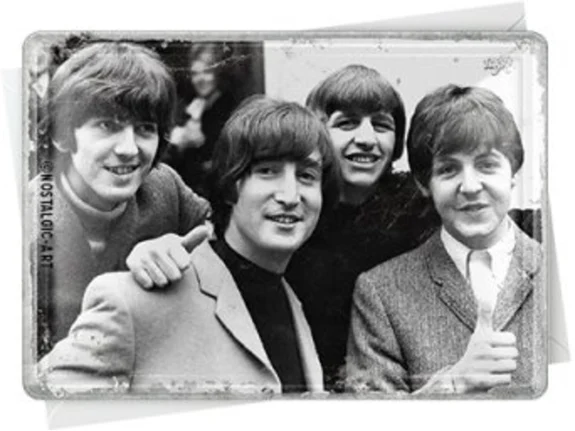 Nostalgic-Art Razglednica The Beatles