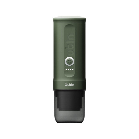 OUTIN Nano Espresso Machine, model OTEM-01, color Forest Green ( OTEM-01-FG )