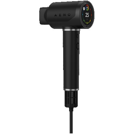 High Speed Hair Dryer, Black, 220V-240V~50-60Hz, 1500W, Voice Control, Ionizer, Touch LCD, Infrared Nursing, Infrared Distance Protection,
