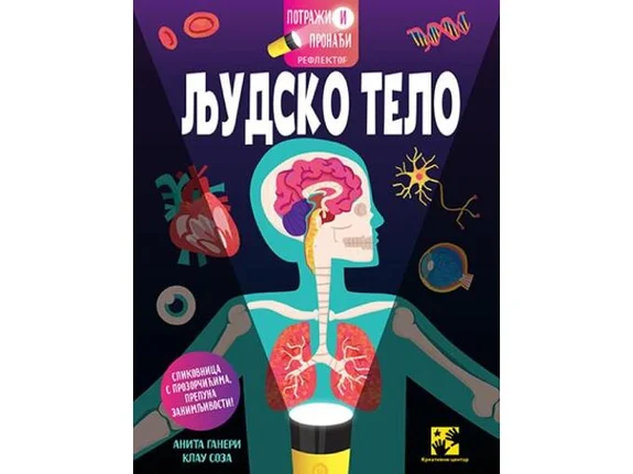 Potraži i pronađi - reflektor: Ljudsko telo - Anita Ganeri