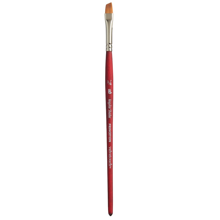 PRINCETON Velvetouch univerzalna kosa četkica sa kratkom drškom – 10 mm
