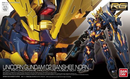 Bandai 61621 UNICORN GUNDAM 02 BANSHEE NORN BL