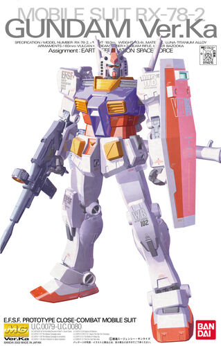 Bandai 63537 RX-78-2 GUNDAM Ver.Ka BL