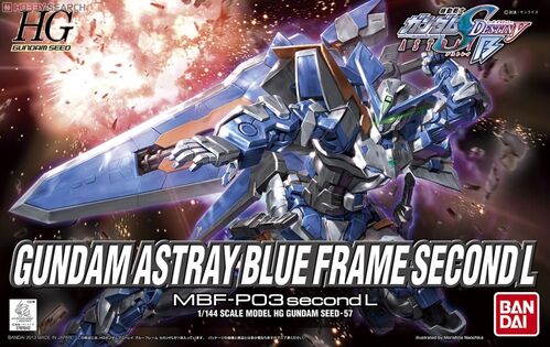 Bandai 55601 Gundam Astray Blue Frame Second L (Gundam 83224)
