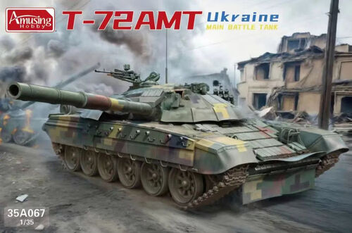 NEW! Amusing Hobby 35A067 T-72AMT - Ukraine Main Battle Tank