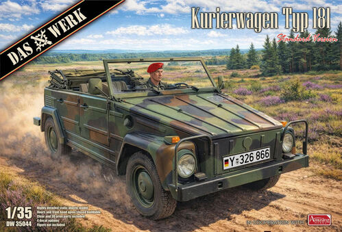 NEW! Das Werk 35044 Kurierwagen Typ 181 (Standard Version)
