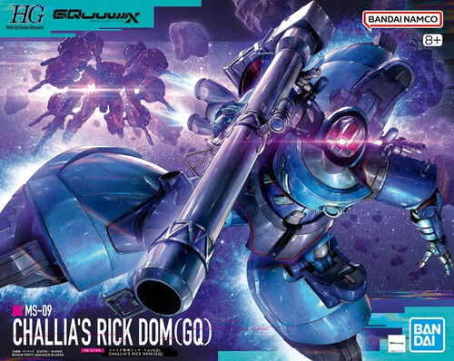 NEW! Bandai 72018 MS-09 Challia's Rick DOM (HGGQ)
