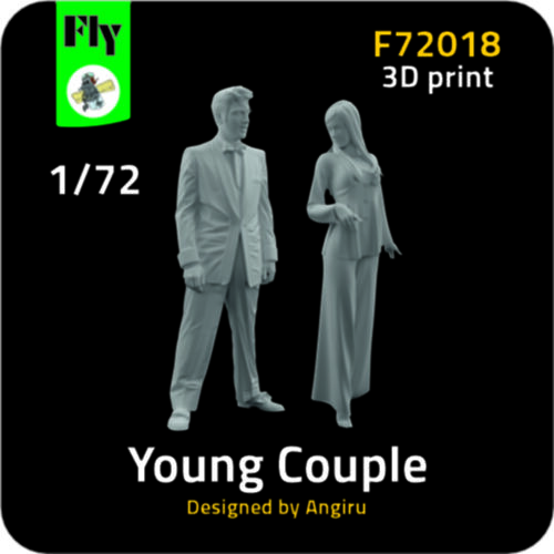 NEW! FLY F72018 Young Couple (3D-Printed)
