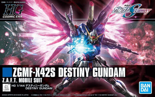 Bandai 57606 ZGMF-X42S Destiny Gundam (Gundam 85264)