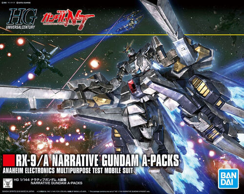 Bandai 55365 RX-9/A Narrative Gundam A-Packs (Gundam 82847)
