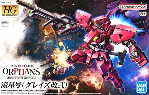 Bandai 60385 Ryusei-Go (Graze Custom II Gundam) (Gundam 83229)