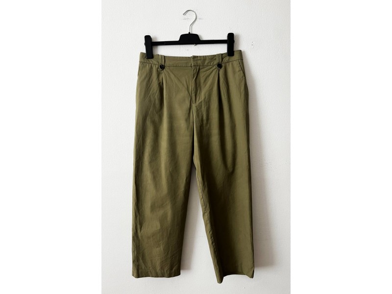 *ZARA* culotte pantalone - pamuk i modal