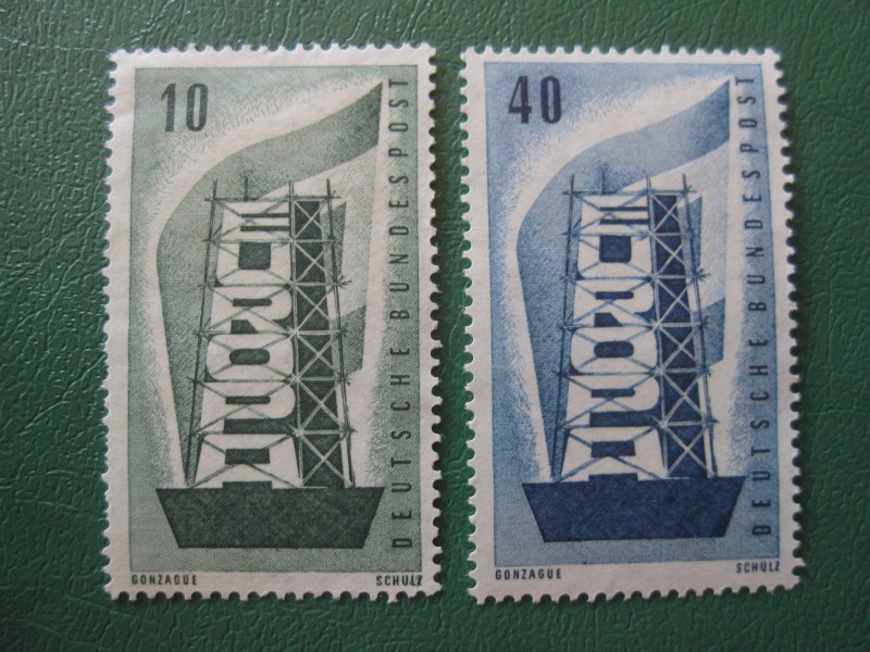 NEMAČKA 1956 EUROPA CEPT čista serija