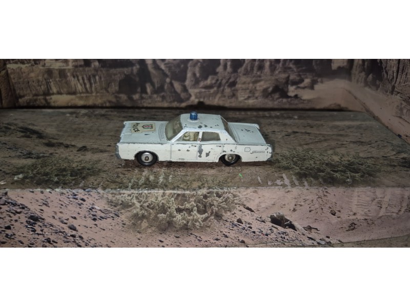 Matchbox No.55d Mercury Police Car