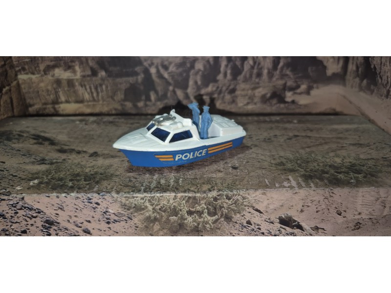 Matchbox SuperFast No.52 Police Launch