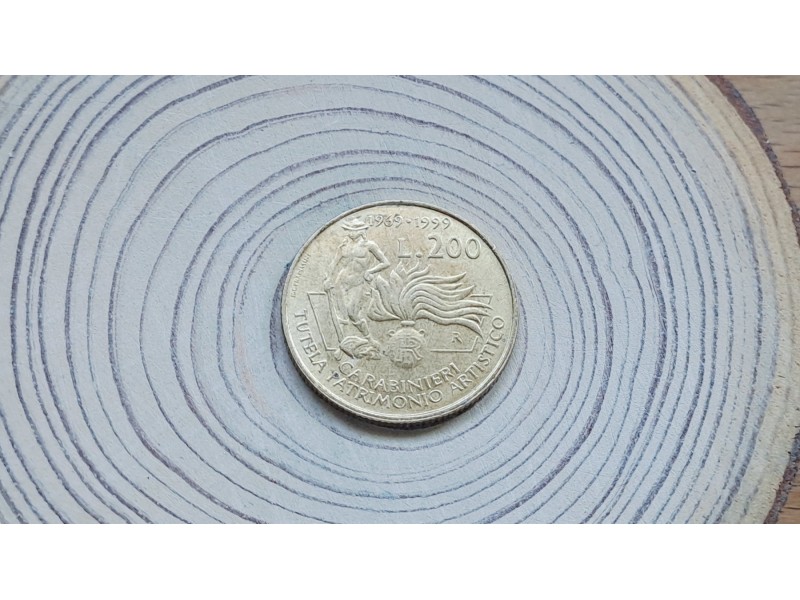 ITALIA 200 LIRA 1969-1999 GODINA JUBILARAC