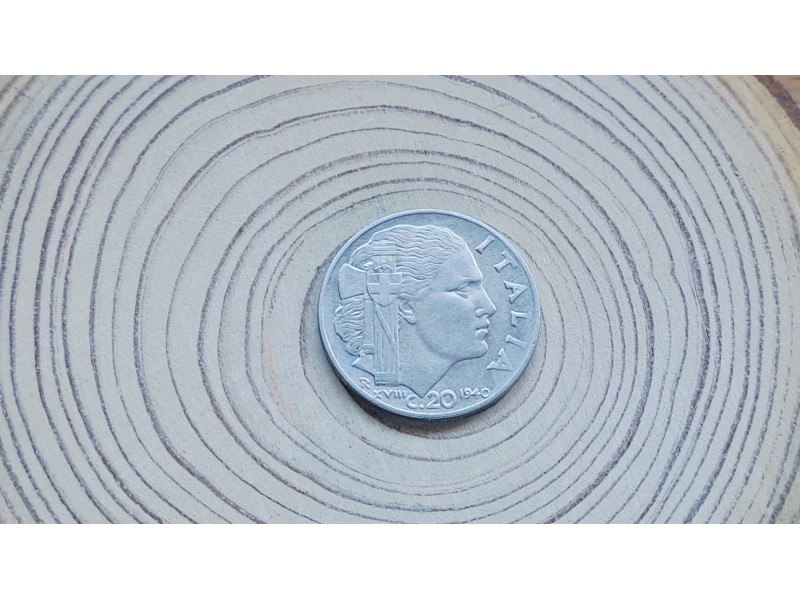 ITALIA 20 CENT 1940 GODINA