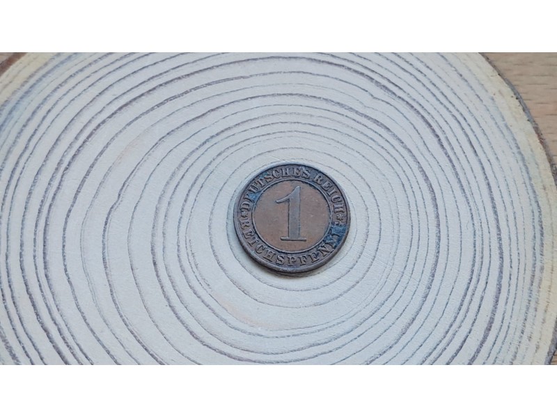 NEMACKA 1 PFENNIG 1924 GODINA KOVNICA J