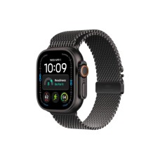APPLE Watch Ultra 4 GPS + Cellular 49mm Black Titanium Case with Black Titanium Milanese Loop - S (MJAU4SE/A)