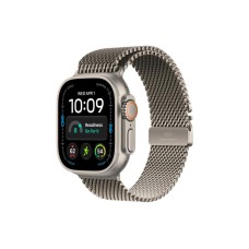 APPLE Watch Ultra 4 GPS + Cellular 49mm Natural Titanium Case with Natural Titanium Milanese Loop – M (MJA94SE/A)
