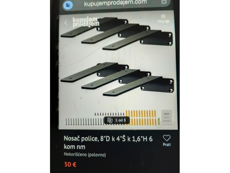 Drzaci za police