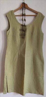 Lanena unikat haljina vel. M/L