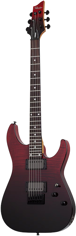 Schecter C-1 Standard Blood Burst električna gitara